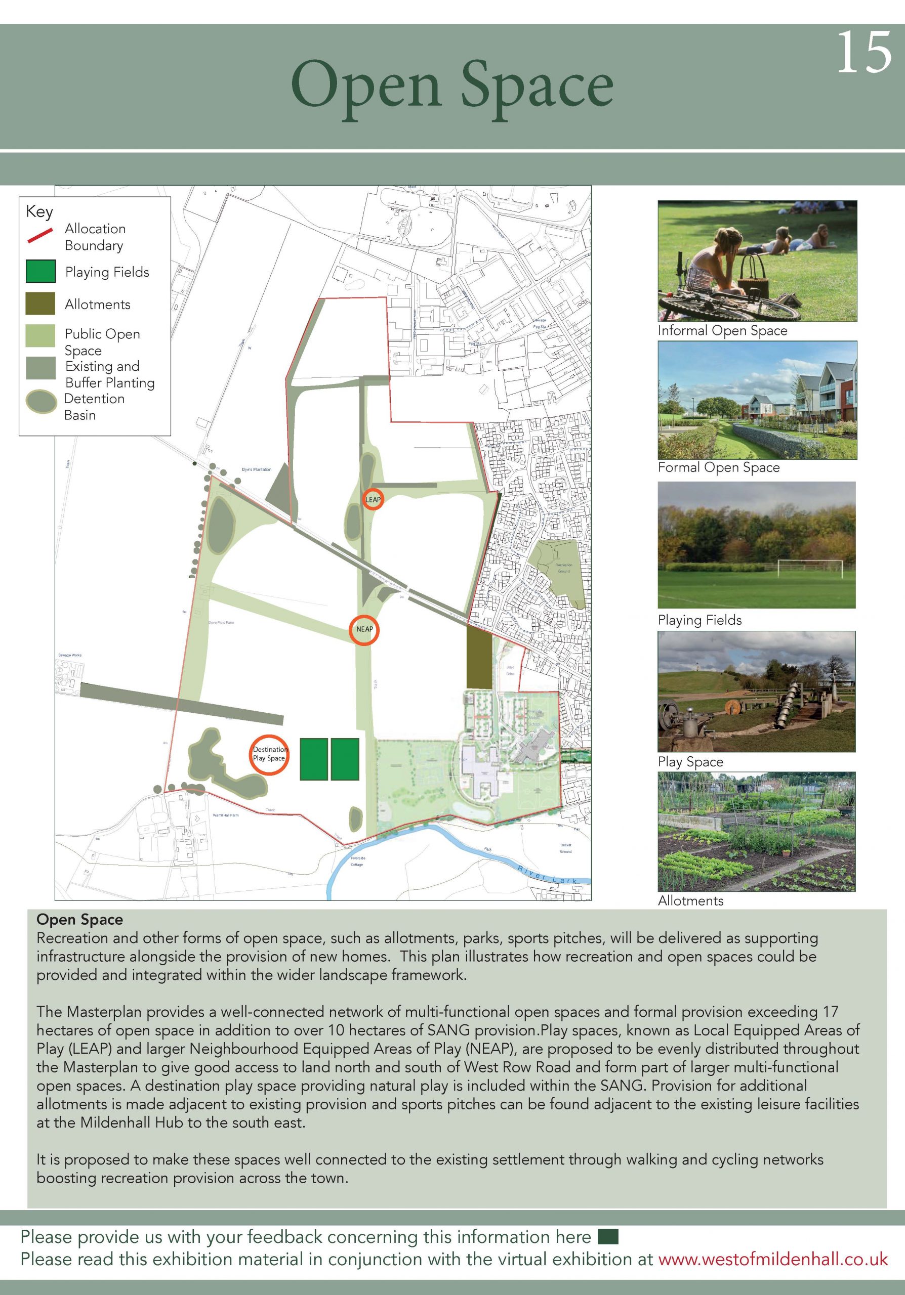 Masterplan Frameworks for consultation – Land West of Mildenhall