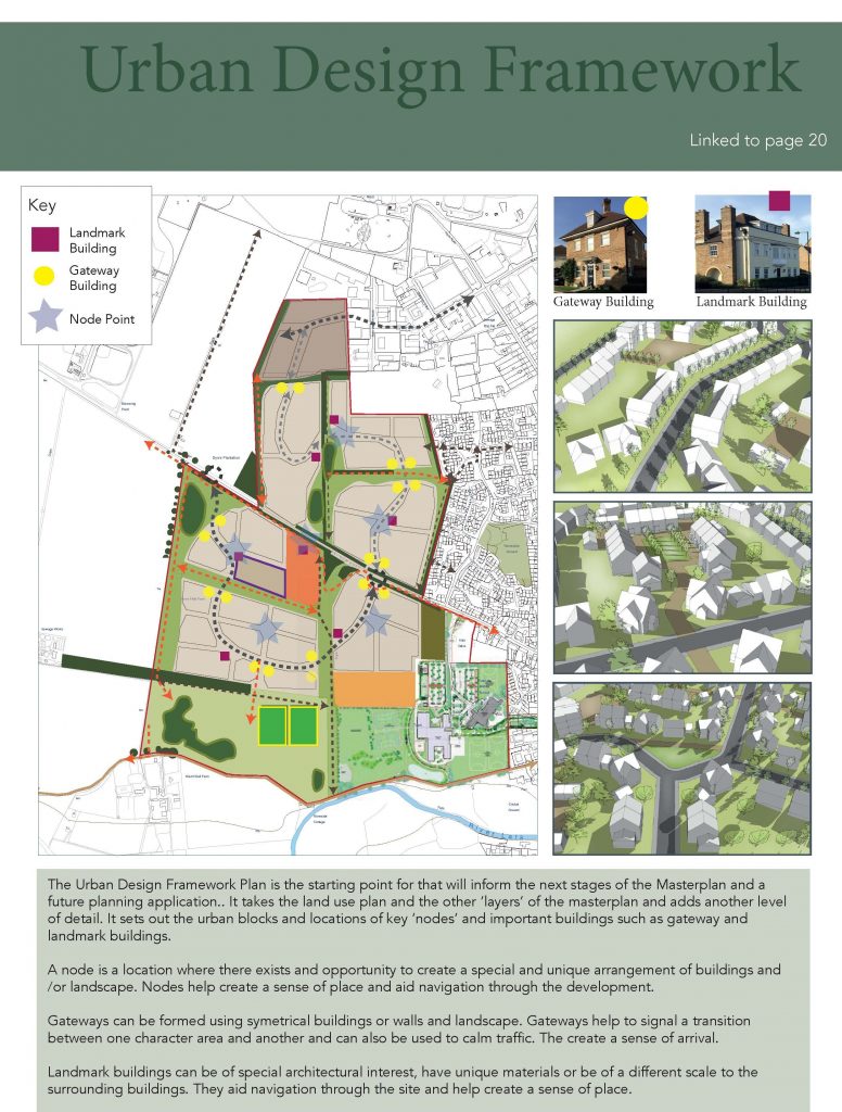 Urban Design Framework – Land West of Mildenhall