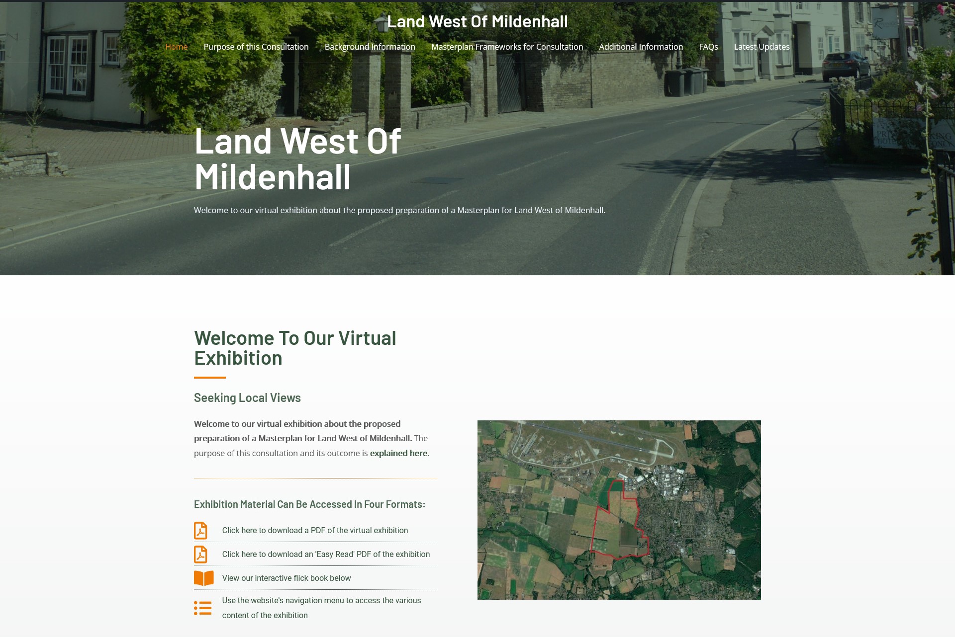 C2 First Public Consultation – Land West of Mildenhall